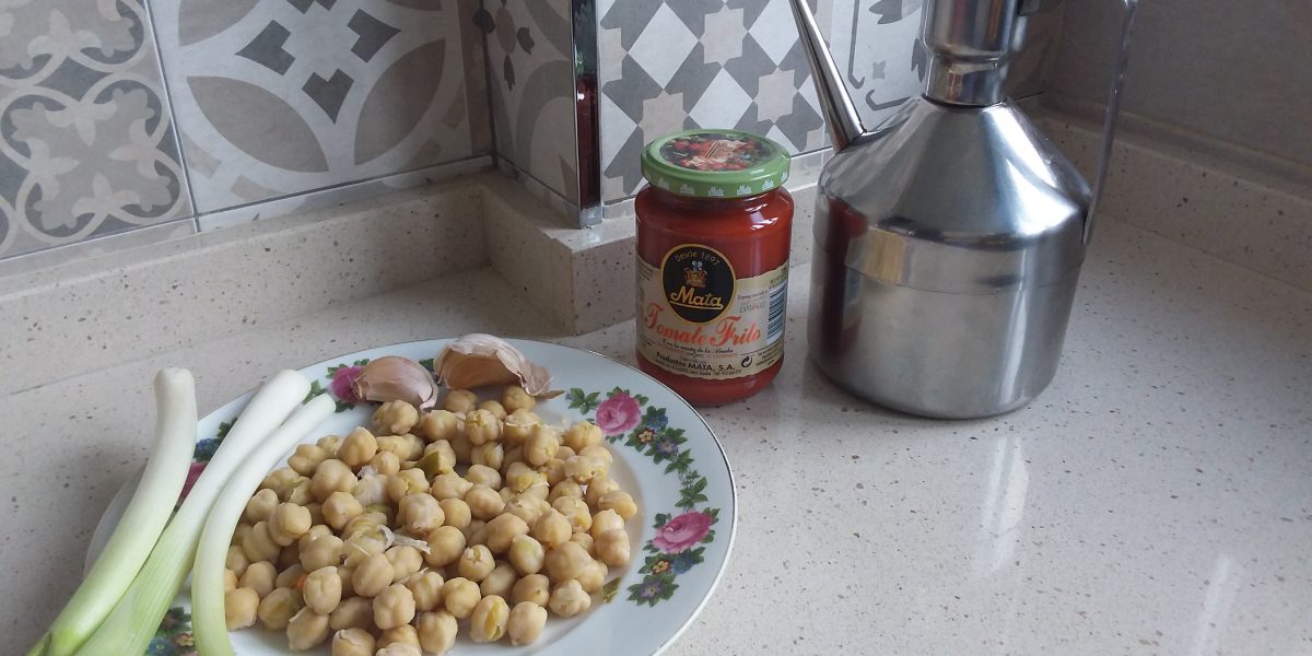 Receta Morococo de Jaén (Garbanzos Mareados)